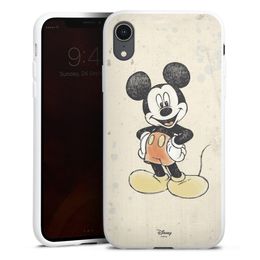 DeinDesign iPhone Xr Handy Silikon H&uuml;lle Case wei&szlig; Handyh&uuml;lle Water Colour Official Licensed Product Silikon Case