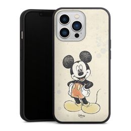 DeinDesign iPhone 13 Pro Handy Premium Silikon H&uuml;lle Handyh&uuml;lle schwarz Case Water Colour Official Licensed Product Silikon Premium Case
