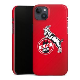 DeinDesign iPhone 14 Plus Handy Premium Case Smartphone Handyh&uuml;lle Schutzh&uuml;lle gl&auml;nzend 1. Fc K&ouml;ln Effzeh Official Licensed Product Premium Case