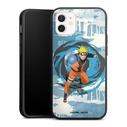 DeinDesign iPhone 12 mini Handy Premium Silikon H&uuml;lle Handyh&uuml;lle schwarz Case Official Licensed Product Manga Naruto Shippuden Silikon Premium Case