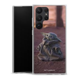 DeinDesign Galaxy S23 Ultra Handy Silikon H&uuml;lle Case transparent Handyh&uuml;lle The Child Star Wars Baby Yoda Silikon Case