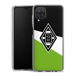 DeinDesign Galaxy A12 Handy Silikon H&uuml;lle Case transparent Handyh&uuml;lle Borussia M&ouml;nchengladbach Official Licensed Product Gladbach Silikon Case