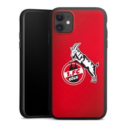 DeinDesign iPhone 11 Handy Premium Silikon H&uuml;lle Handyh&uuml;lle schwarz Case 1. Fc K&ouml;ln Effzeh Official Licensed Product Silikon Premium Case