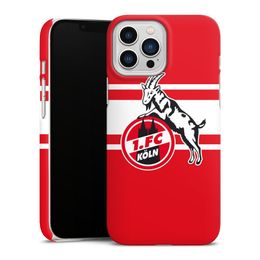 DeinDesign iPhone 13 Pro Max Handy Premium Case Smartphone Handyh&uuml;lle Schutzh&uuml;lle matt Official Licensed Product Coat Of Arms 1. Fc K&ouml;ln Premium Case