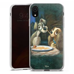 DeinDesign iPhone Xr Handy Silikon H&uuml;lle Case transparent Handyh&uuml;lle Lady And The Tramp Disney Official Licensed Product Silikon Case