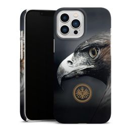 DeinDesign iPhone 13 Pro Max Handy Premium Case Smartphone Handyh&uuml;lle Schutzh&uuml;lle matt Eintracht Frankfurt Eagle Official Licensed Product Premium Case