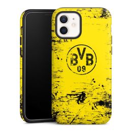 DeinDesign iPhone 12 mini Handy Panzer Handyh&uuml;lle robuste Outdoor H&uuml;lle Schutzh&uuml;lle gl&auml;nzend Borussia Dortmund Bvb Official Licensed Product Tough Case