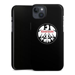 DeinDesign iPhone 14 Plus Handy Premium Case Smartphone Handyh&uuml;lle Schutzh&uuml;lle gl&auml;nzend Eintracht Frankfurt Sge Official Licensed Product Premium Case