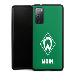 DeinDesign Galaxy S20 FE 5G Handy Silikon H&uuml;lle Case schwarz Handyh&uuml;lle Moin Official Licensed Product Sv Werder Bremen