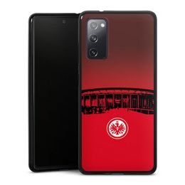 DeinDesign Galaxy S20 FE 5G Handy Silikon H&uuml;lle Case schwarz Handyh&uuml;lle Eintracht Frankfurt Stadium Official Licensed Product