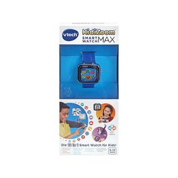 Vtech KidiZoom MAX blau Kinder-Smartwatch, Mehrfarbig