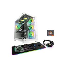 CSL Aqueon A78240 Extreme Edition Gaming-PC (AMD Ryzen 7 5800X, GeForce RTX 4070 Ti, 64 GB RAM, 2000 GB SSD, Wasserkühlung), weiß