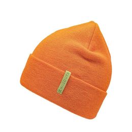 Chillouts Strickmütze Monty Hat Mit breitem Umschlag, orange