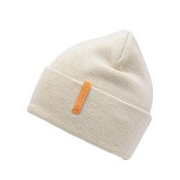 Chillouts Strickmütze Monty Hat Mit breitem Umschlag, beige