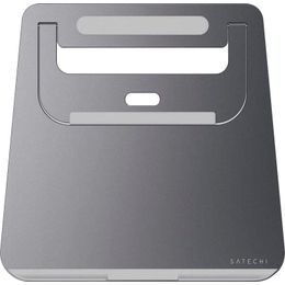 Satechi ALUMINUM LAPTOP STAND Laptop-Ständer, (bis 17 Zoll), grau