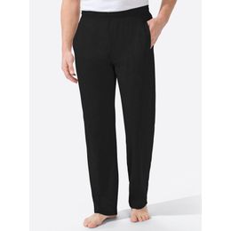 Catamaran Sports Herren Freizeithose mit Dehnbund, schwarz + grau-meliert, Gr&ouml;&szlig;e 48/50