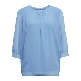 GOLDNER Bluse Damen Gr&ouml;&szlig;e 5XL hellblau