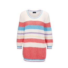 GOLDNER Pullover Damen Gr&ouml;&szlig;e S t&uuml;rkis / pastelllila / pastellpink / dunkelpink