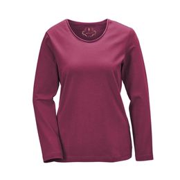 GOLDNER Shirt Damen Gr&ouml;&szlig;e XL bordeaux