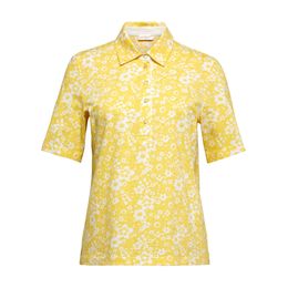 GOLDNER Shirt Damen Gr&ouml;&szlig;e L gelb / wei&szlig;