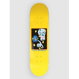 Polar Skate Oskar Rozenberg World Domination 8.125" Skateboard Deck yellow