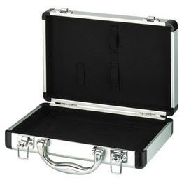 MONACOR MC-50/SW - Universal-Mini-Case im Aluminium-Look
