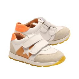 bisgaard - Klettschuhe LIAM V in white/orange, Gr.30