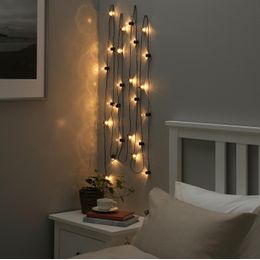 IKEA BLÖTSNÖ Lichterkette (24), LED