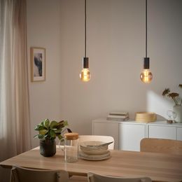 IKEA SUNNEBY / MOLNART Lampenaufhängung +LED-Leuchtmittel