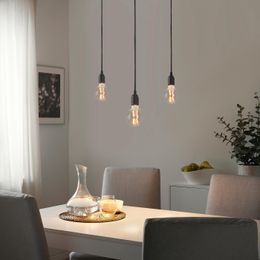 IKEA BENGTSBOL Hängeleuchte mit 3 Leuchtenschirmen