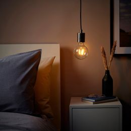 IKEA SKAFTET / LUNNOM Lampenaufhängung +LED-Leuchtmittel