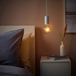 IKEA SUNNEBY / LUNNOM Lampenaufhängung +LED-Leuchtmittel