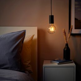 IKEA SUNNEBY / LUNNOM Lampenaufhängung +LED-Leuchtmittel