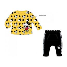 EplusM Shirt & Hose Baby Set Langarm- Shirt mit Hose mit Mickey Mouse Motiv (Set