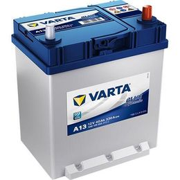 Varta Blue Dynamic 5401250333132 Autobatterien, A13, 12 V, 40 Ah, 330 A