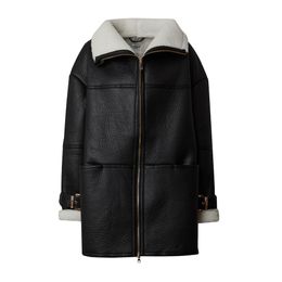 Hoermanseder Jacke 'Linett' Damen Größe XL schwarz / weiß Winterjacke