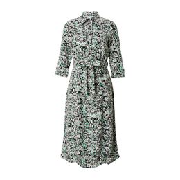 Warehouse Kleid 'Ditsy' Damen Größe 36 grasgrün / schwarz / weiß Winterkleid