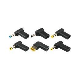 Adapter Tips XM022, 6-teilig schwarz, f&uuml;r XILENCE GaN USB-C Charger