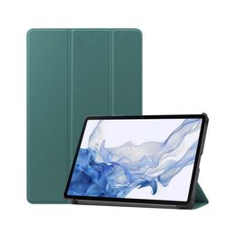 Wigento Tablet-Hülle Für Samsung Galaxy Tab S9 / S9 FE Tasche 3folt Wake UP Smart Cover Neu