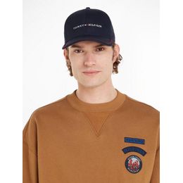 Tommy Hilfiger Baseball Cap TH SKYLINE CAP mit Logo-Branding, blau