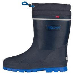 Trollkids - Kid's Isfjord Thermo Winter Rubber Boot XT - Gummistiefel 25 | EU 25 blau