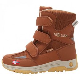 Trollkids - Kid's Lofoten Winter Boots - Winterschuhe 27 | EU 27 braun