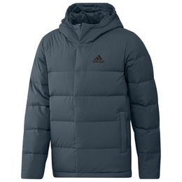 Adidas - Helionic Hooded Jacket - Daunenjacke Gr M blau