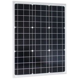 Phaesun Solarmodul Sun Plus 50 S, 50 W, 12 VDC, IP65 Schutz, silberfarben