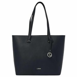 L.Credi Filippa Shopper Tasche 40 cm marine