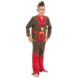 buttinette Indianer-Kostüm "Kleiner Dachs" für Kinder