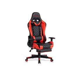 Seven Comfort Gaming-Stuhl Gaming Stuhl mit Fußstütze (Professioneller Gamingstuhl)