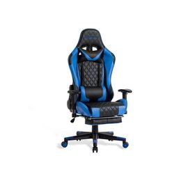 Seven Comfort Gaming-Stuhl Gaming Stuhl mit Fußstütze (Professioneller Gamingstuhl)