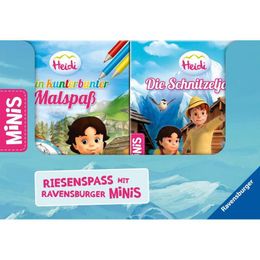 Verkaufs-Kassette "Ravensburger Minis 14 - Heidis Abenteuer in den Bergen" - Steffi Korda, Taschenbuch