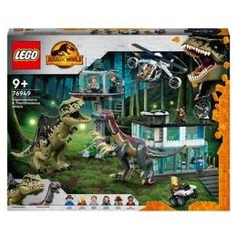 Lego Giganotosaurus & Therizinosaurus Attack